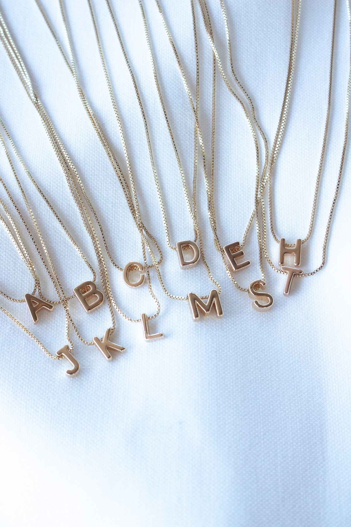 Single Initial Necklace Charm | Red Letter Provisions